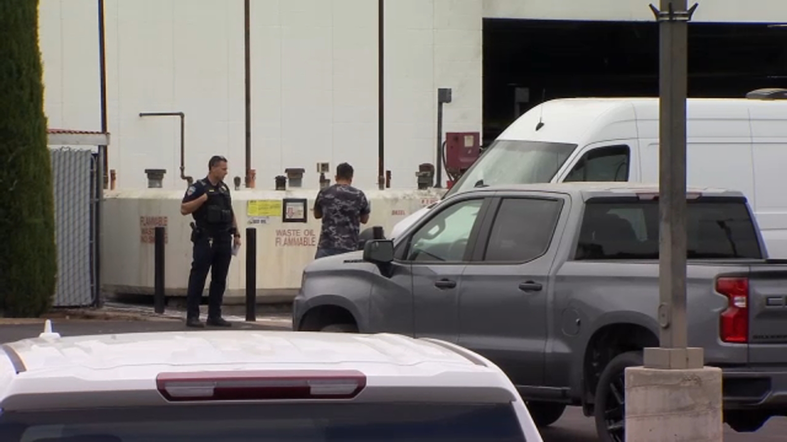 1 hospitalized after fire at Chevrolet dealership in Clovis, police say ...