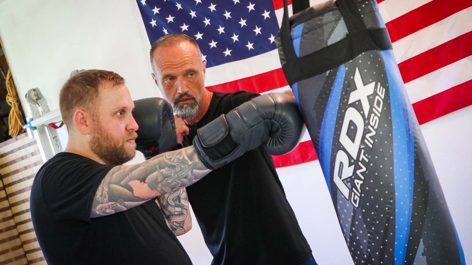 Boxing coach & veteran trainee work hard to knock out PTSD - 6abc ...