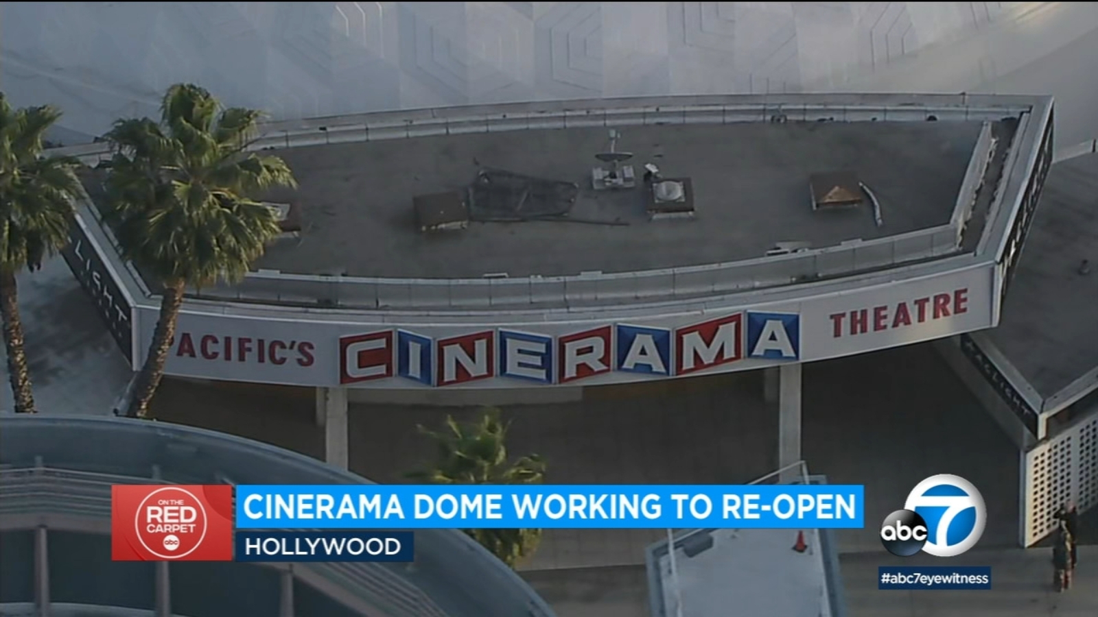 Hollywood's iconic Cinerama Dome theater on Sunset Boulevard obtains ...
