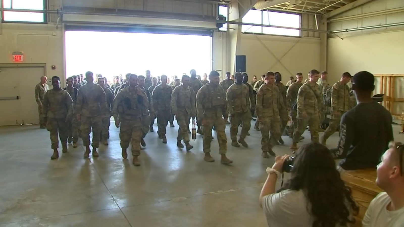 Welcome Home! More than 200 soldiers return to Fort Bragg after ...