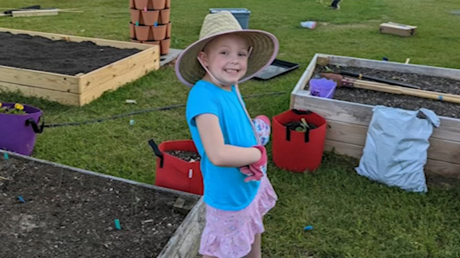 5-year-old with cancer gets own backyard playground in North Carolina ...
