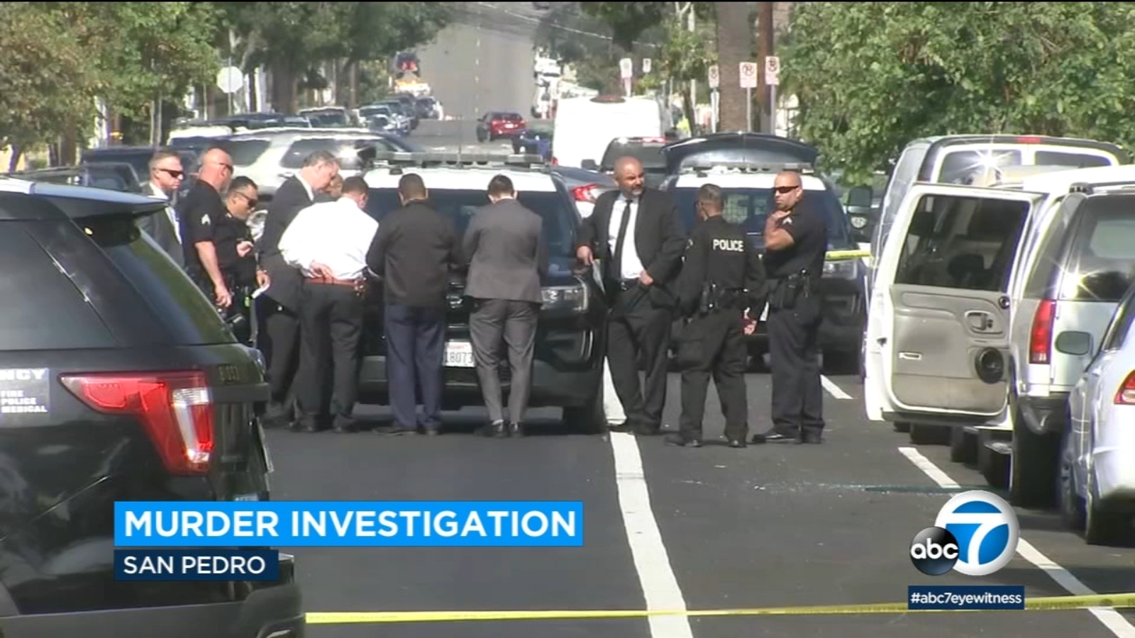 Murder investigation in San Pedro: Man found dead in SUV driven to ...