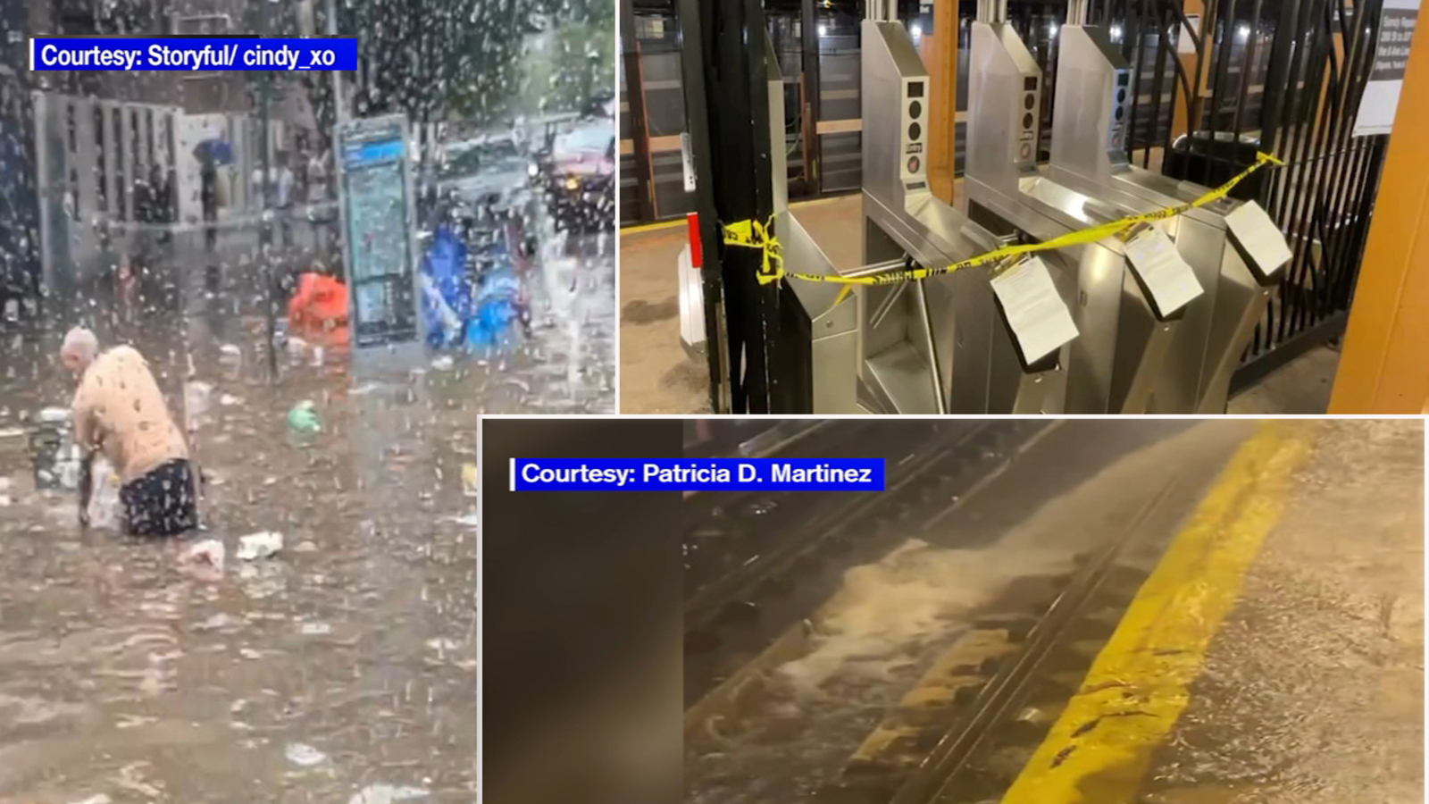 NYC weather: Cleanup underway after torrential rain, flooding wreak ...