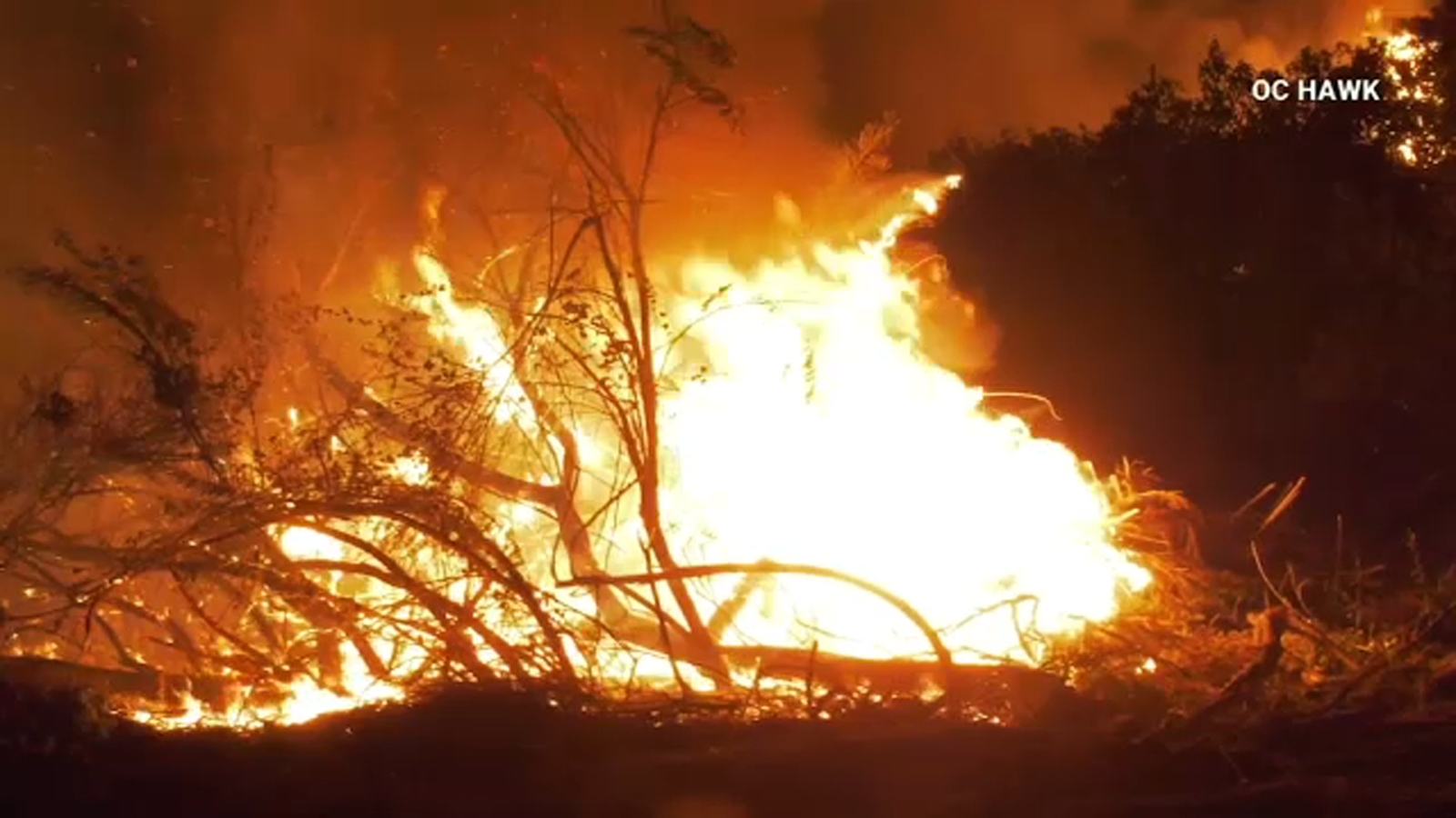 Riverside brush fire 30% contained after burning 43 acres, Cal Fire ...