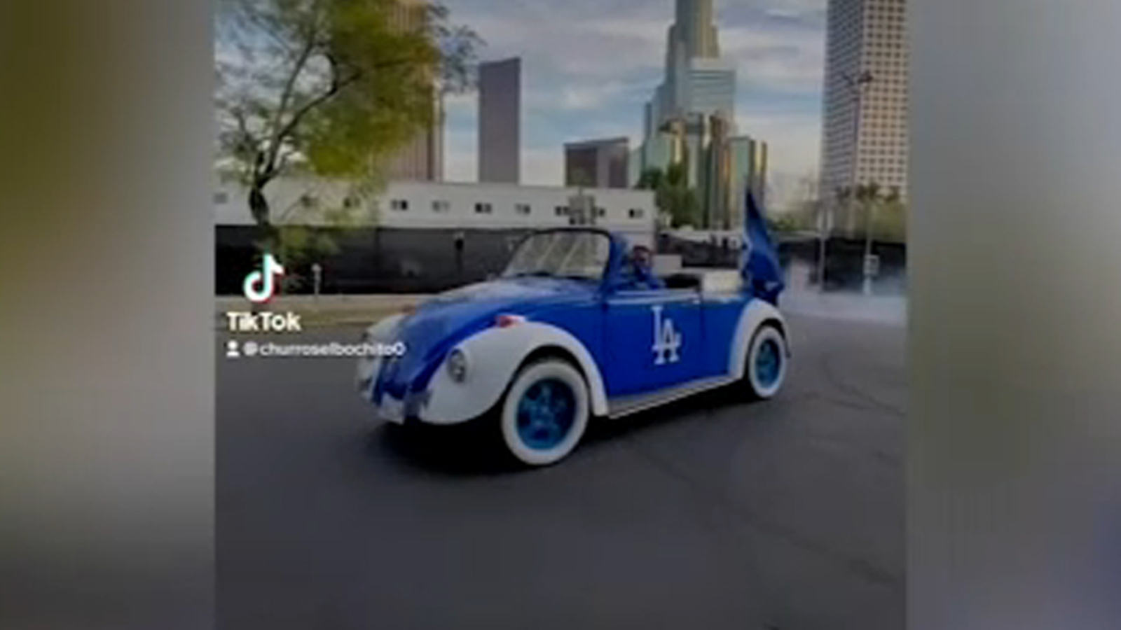 Lincoln Heights: Dodger-themed Volkswagen Beetle gaining popularity for ...