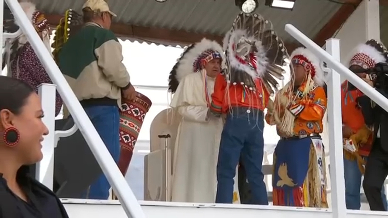 Pope Francis apologizes to Indigenous people during trip to Canada ...