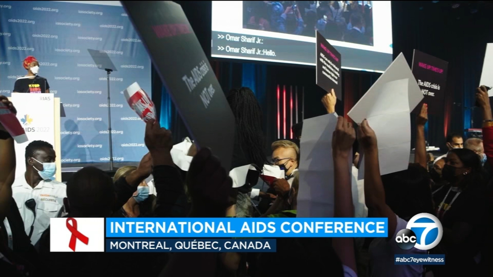 Activists take over stage at International AIDS conference in Canada ...