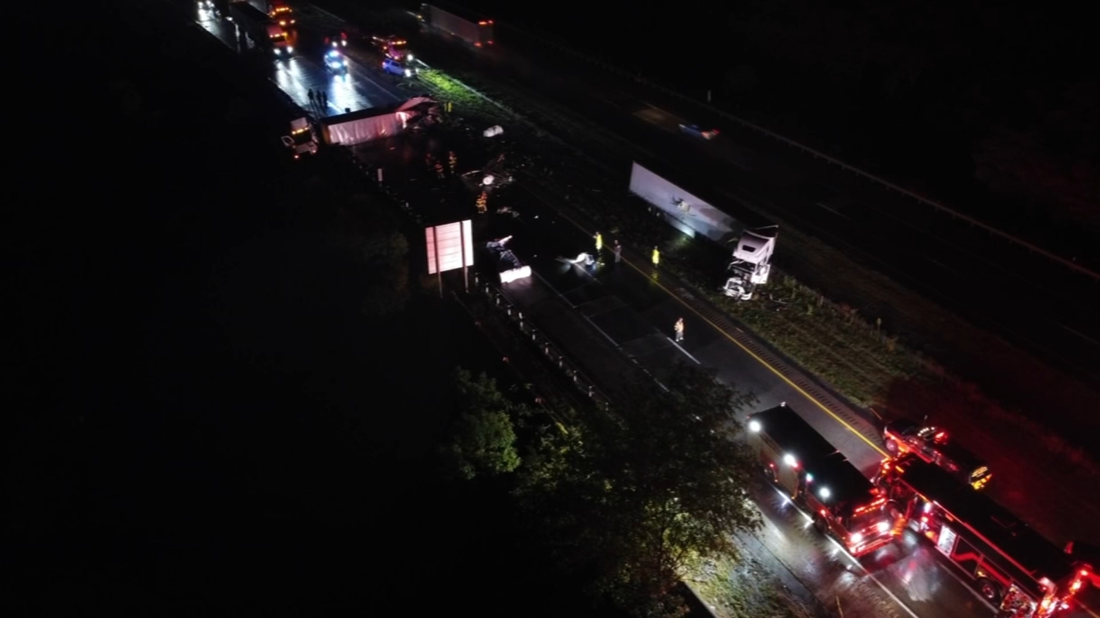 Lehigh Valley Pennsylvania Traffic: Tractor-trailers collide on I-78 ...