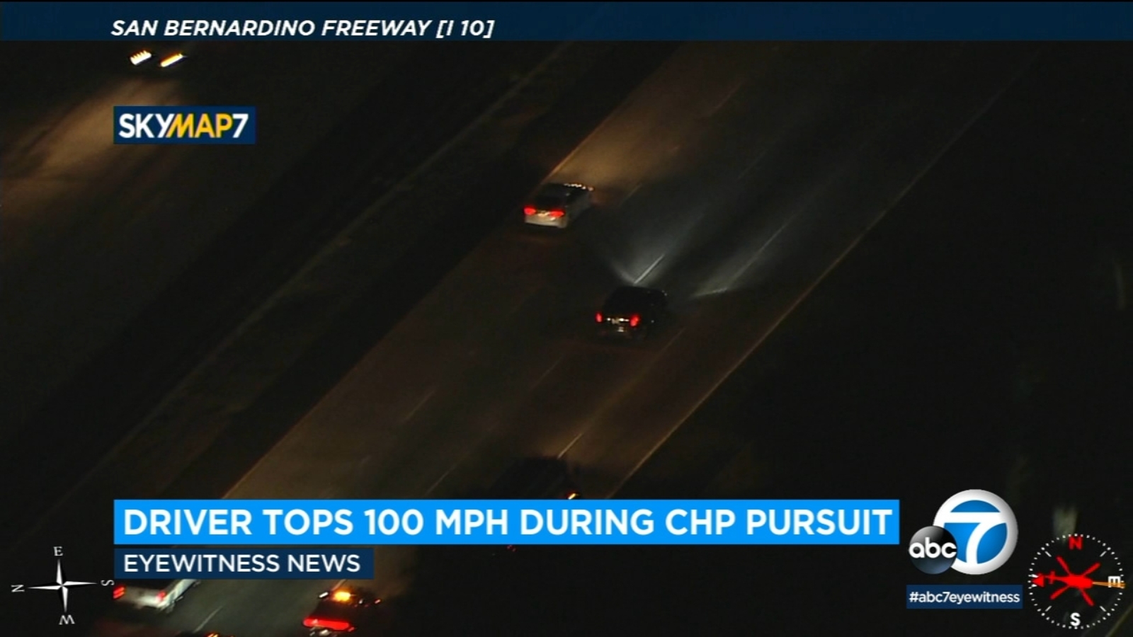 Chase: Suspect in stolen SUV leads CHP on high-speed pursuit on 10 ...