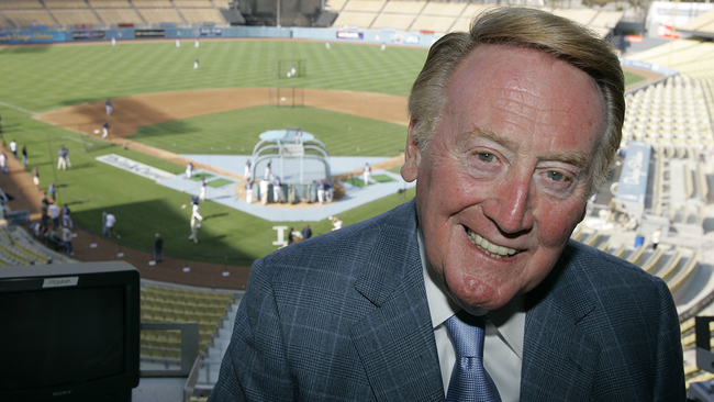 Vin Scully: Dodgers to host 1st home game against the San Diego Padres ...