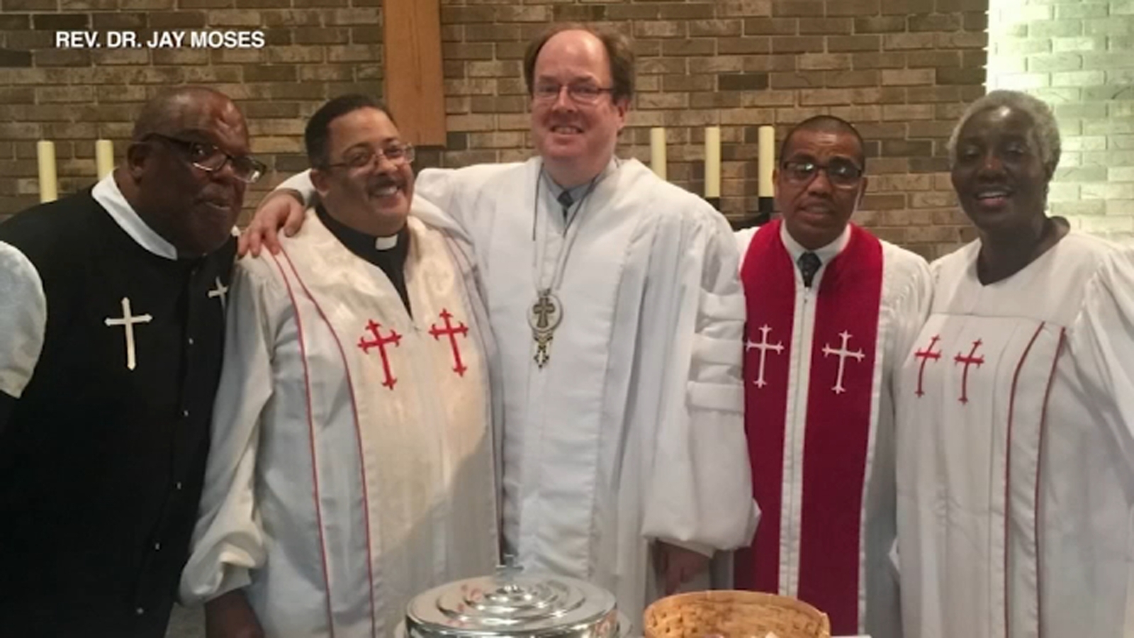 White Wheaton pastor, Reverend Doctor Jay Moses who spoke out about ...