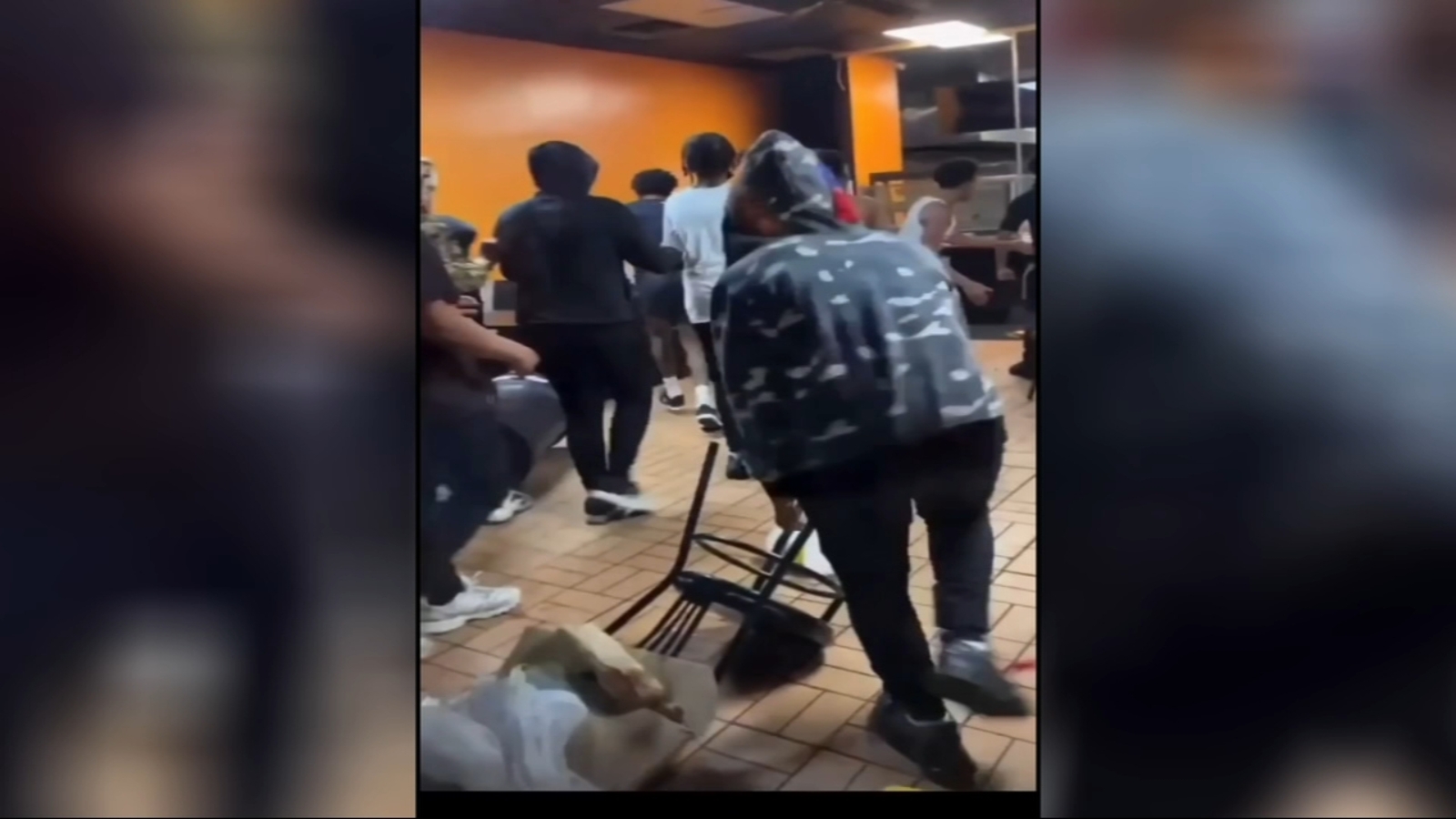 Restaurant ransacking video: Police investigate after video shows teens ...