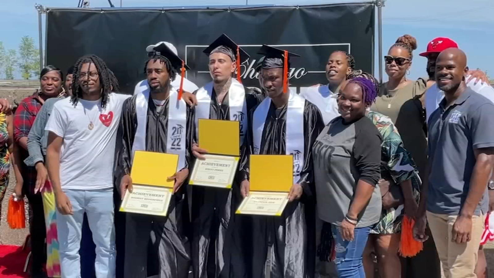 Chicago CRED hosts drive-thru graduation ceremony for people turning ...