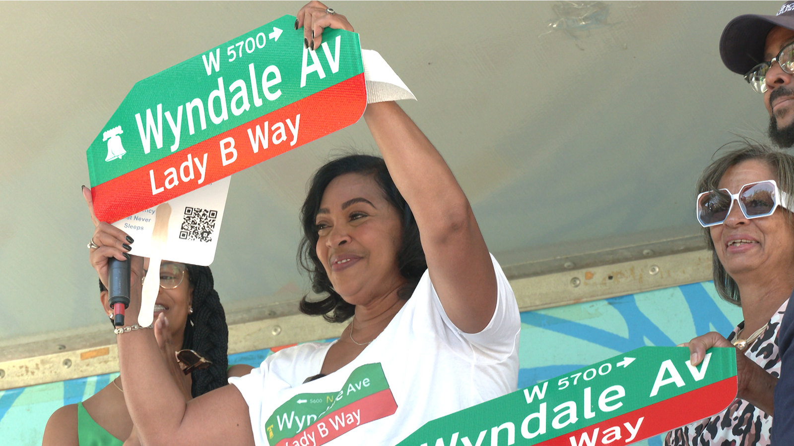 Hip hop icon Lady B honored with her own block in Philadelphia - ABC7 ...
