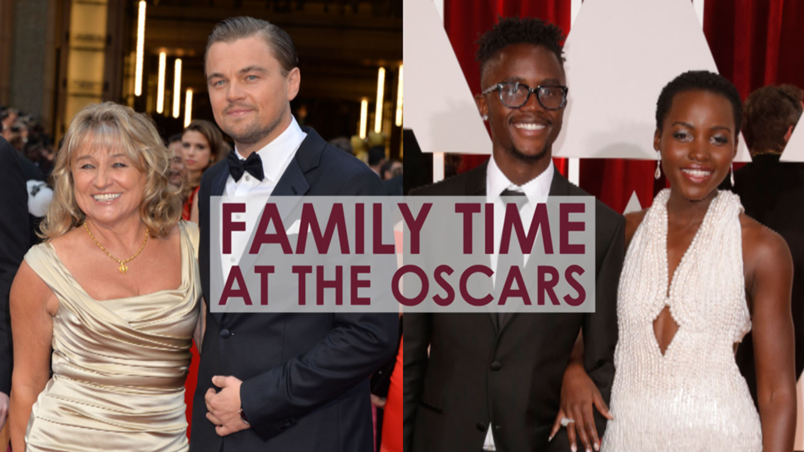 Stars who hit the Oscars red carpet with parents, siblings and kids ...