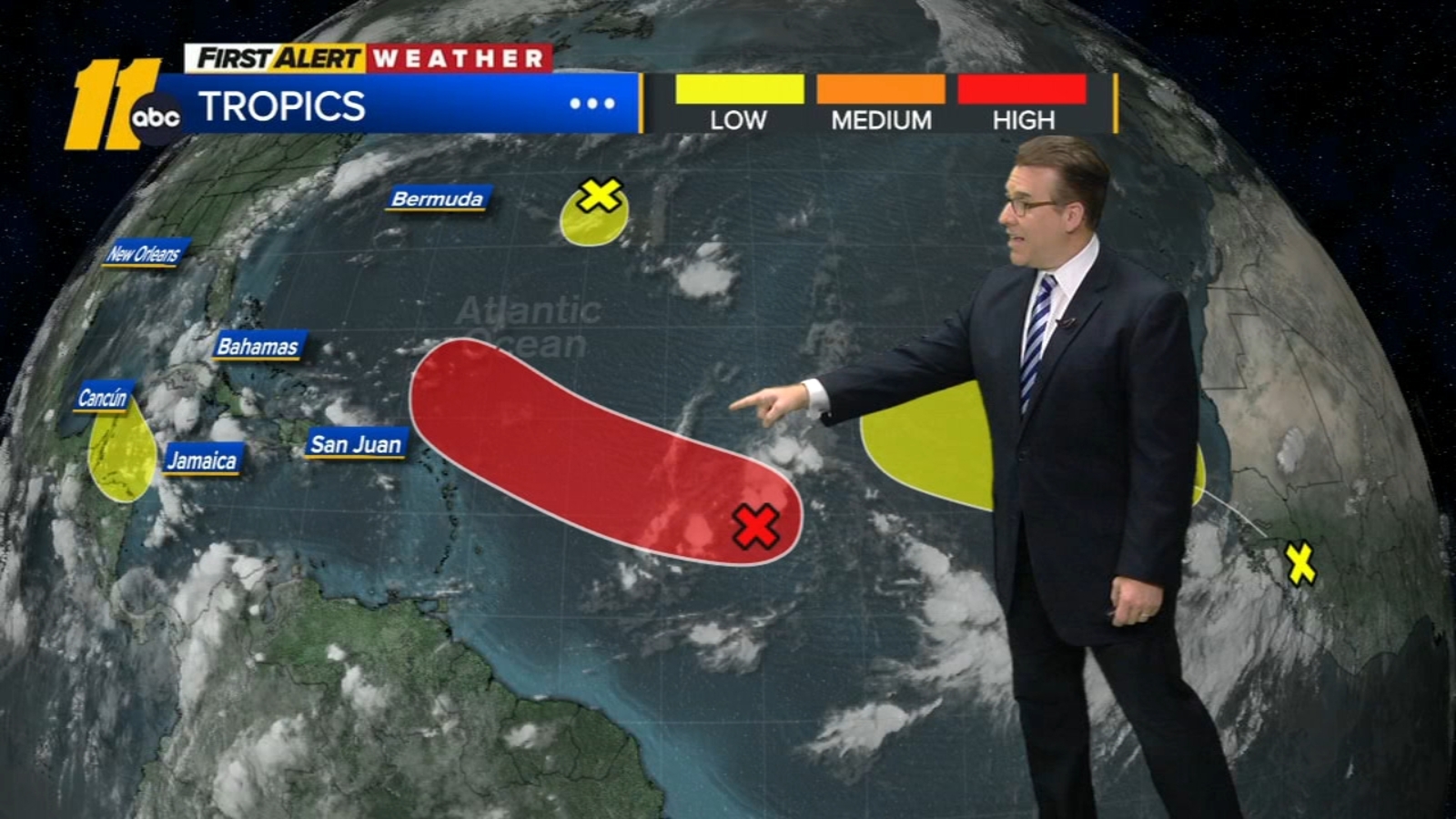 Weather systems more active in Atlantic heading into Labor Day ...