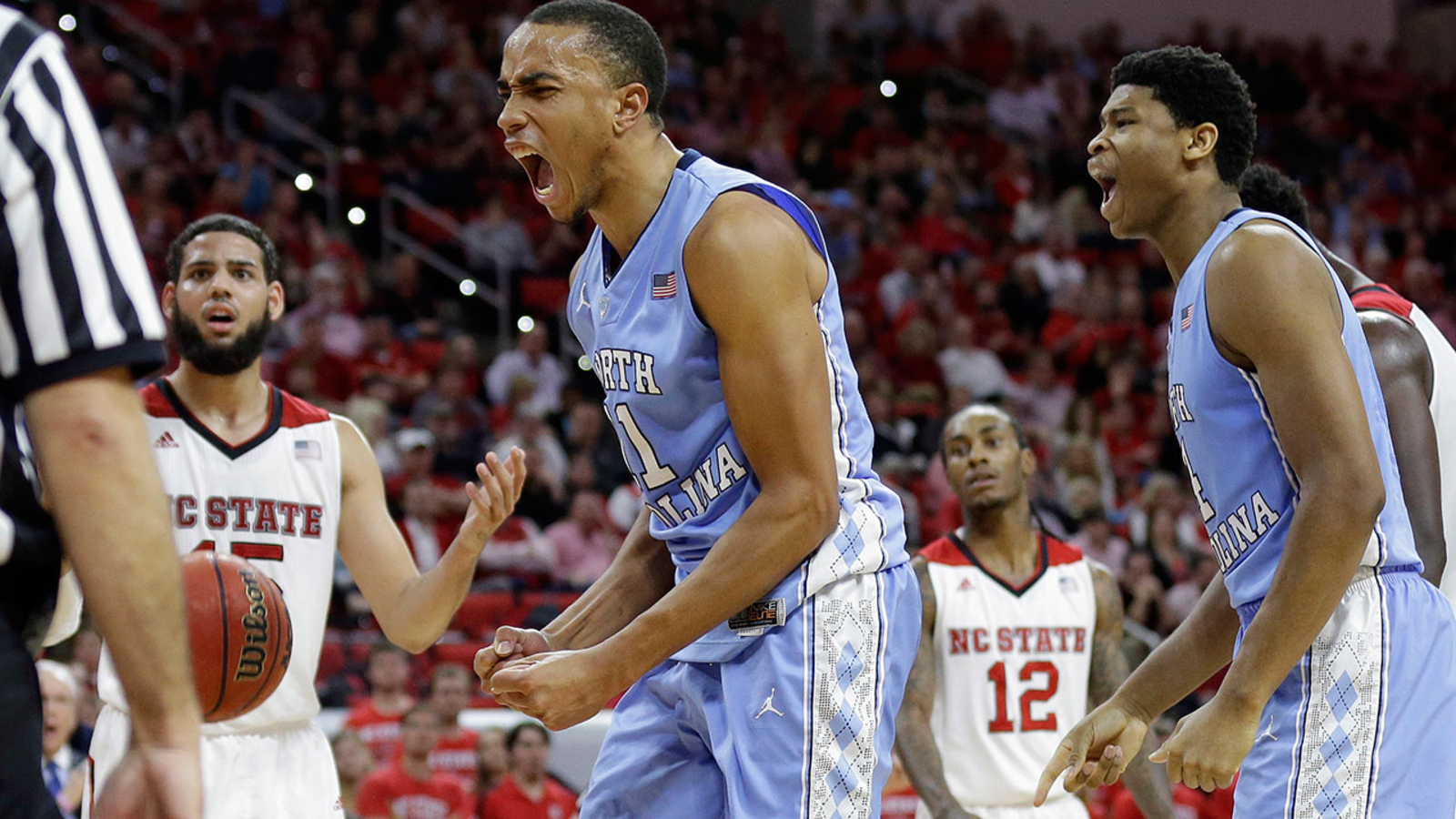 No. 7 UNC beats rival NC State 80-68 to stay in 1st in ACC - ABC11 ...