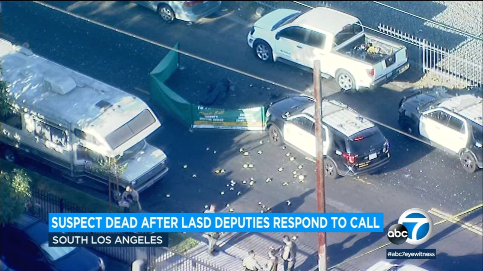 LASD deputies open fire after responding to report of man wielding ...