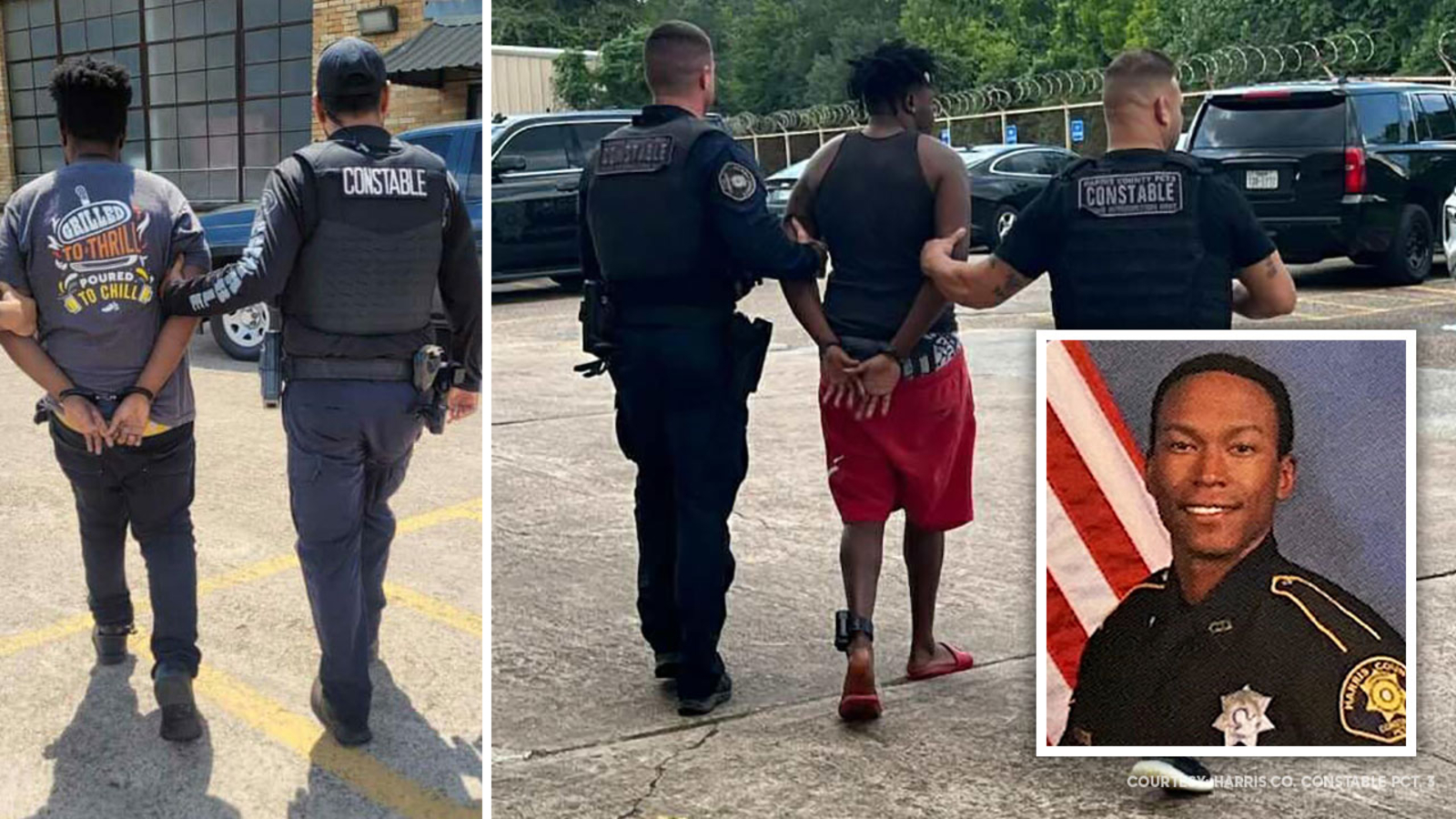 Fallen Harris Co. Precinct 3 deputy's handcuffs used on 1 of 2 men ...