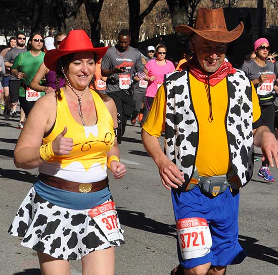PHOTOS: Rodeo Run in downtown Houston - ABC13 Houston