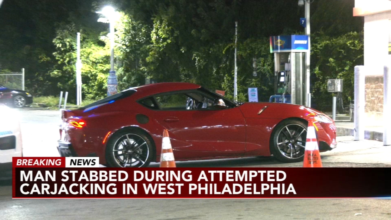 Gas station stabbing: Driver wounded during attempted carjacking in ...