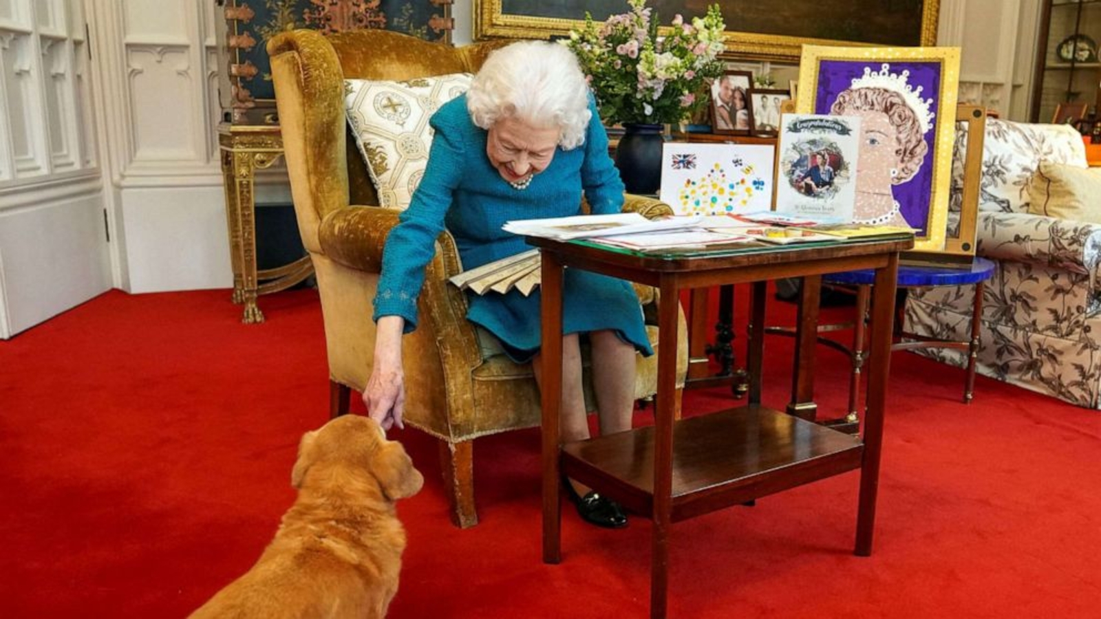 The Queen and corgis: Prince Andrew, the Duke of York, will look after ...