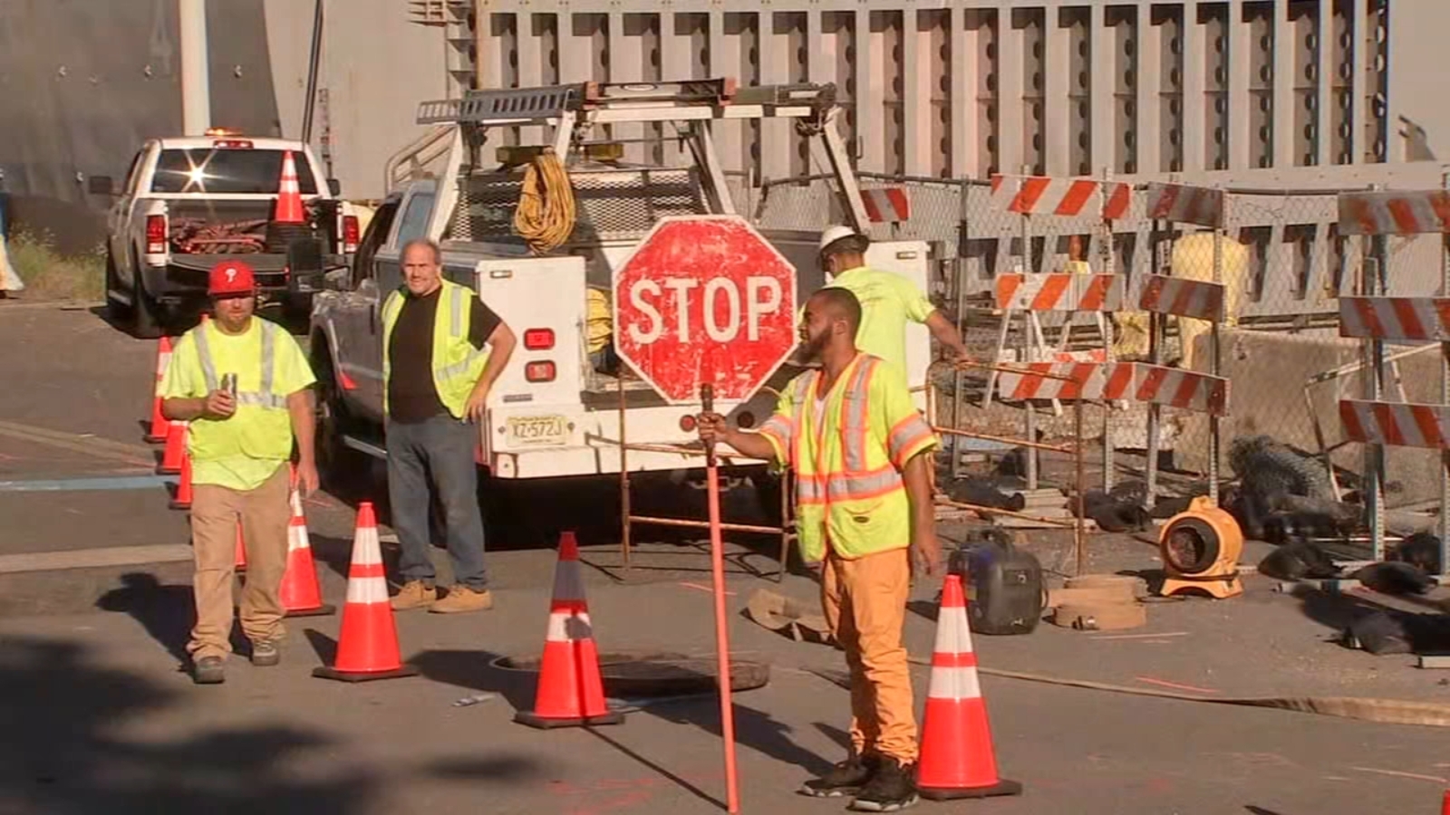 Infrastructure improvement project underway on Broad Street at ...