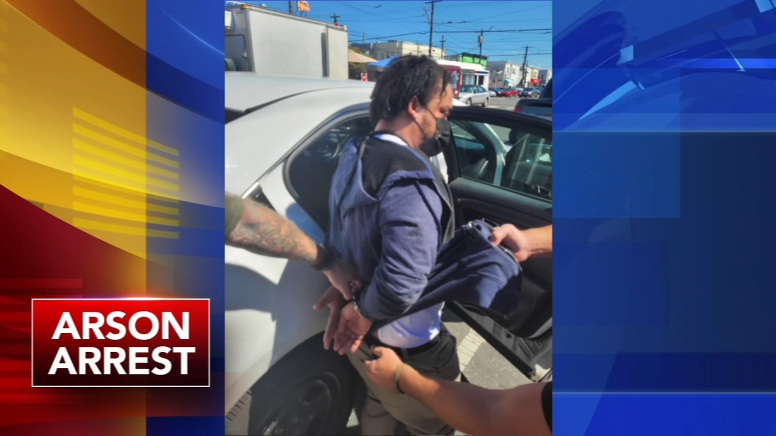 Man arrested after fires set, jugs of gasoline found at abandoned West ...