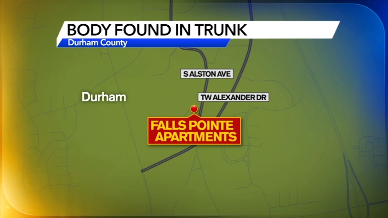 Body found in trunk of car at Durham apartment complex - ABC11 Raleigh ...