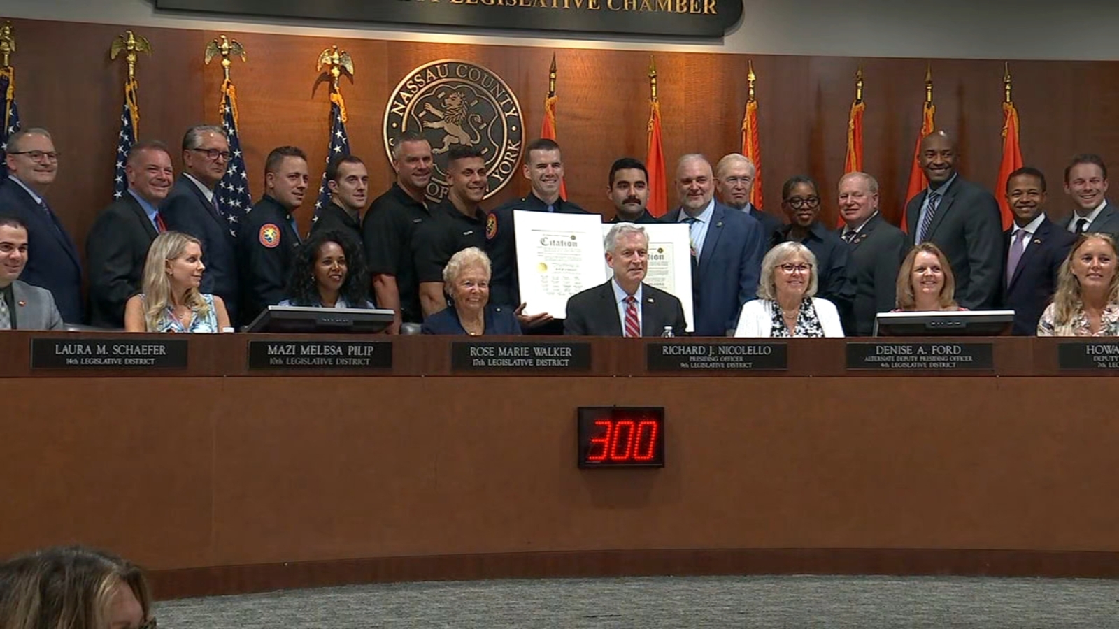 4 Long Island officers honored after scary incident involving alleged ...