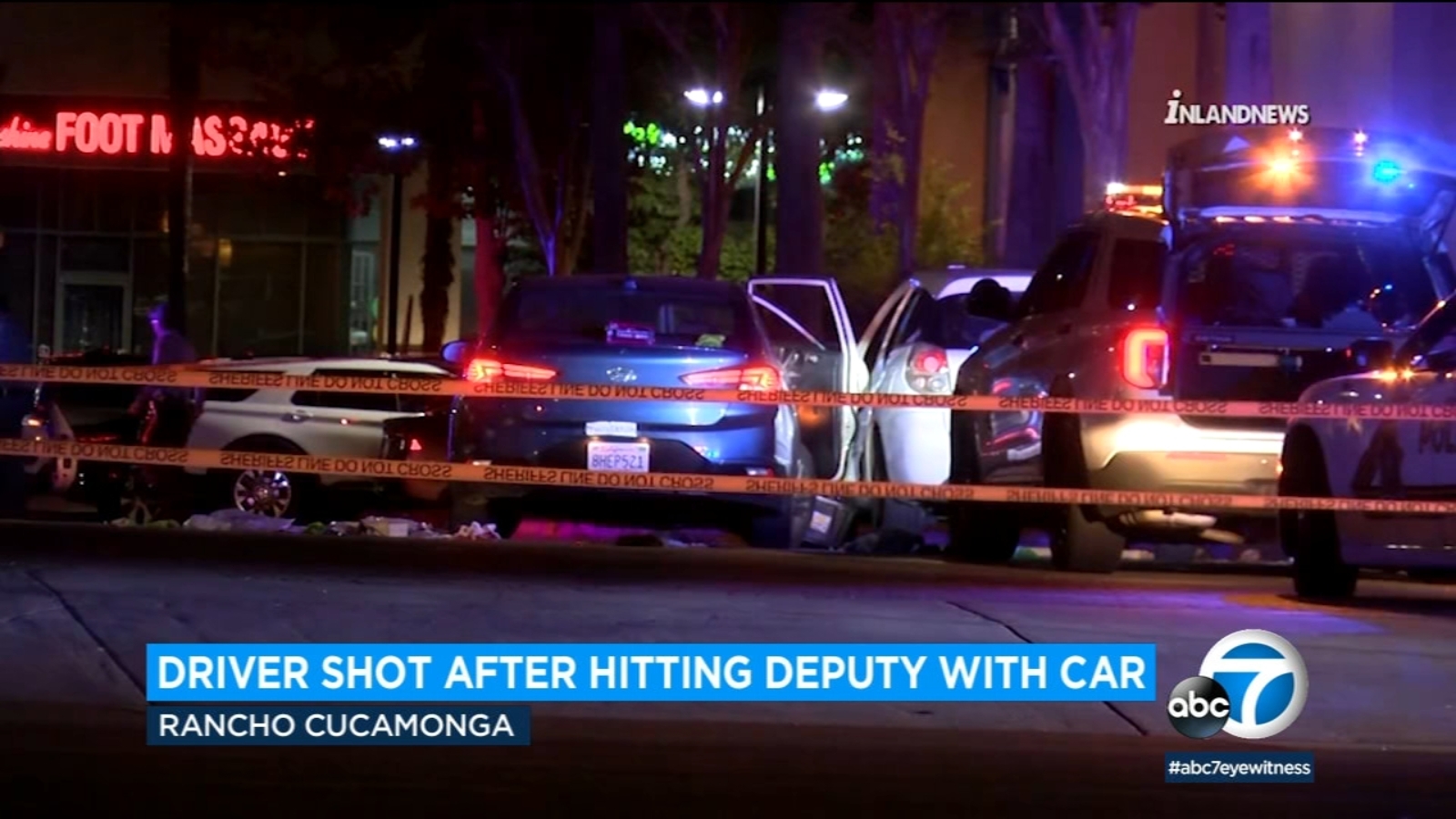 San Bernardino County: Armed suspect shot by deputy in Rancho Cucamonga ...