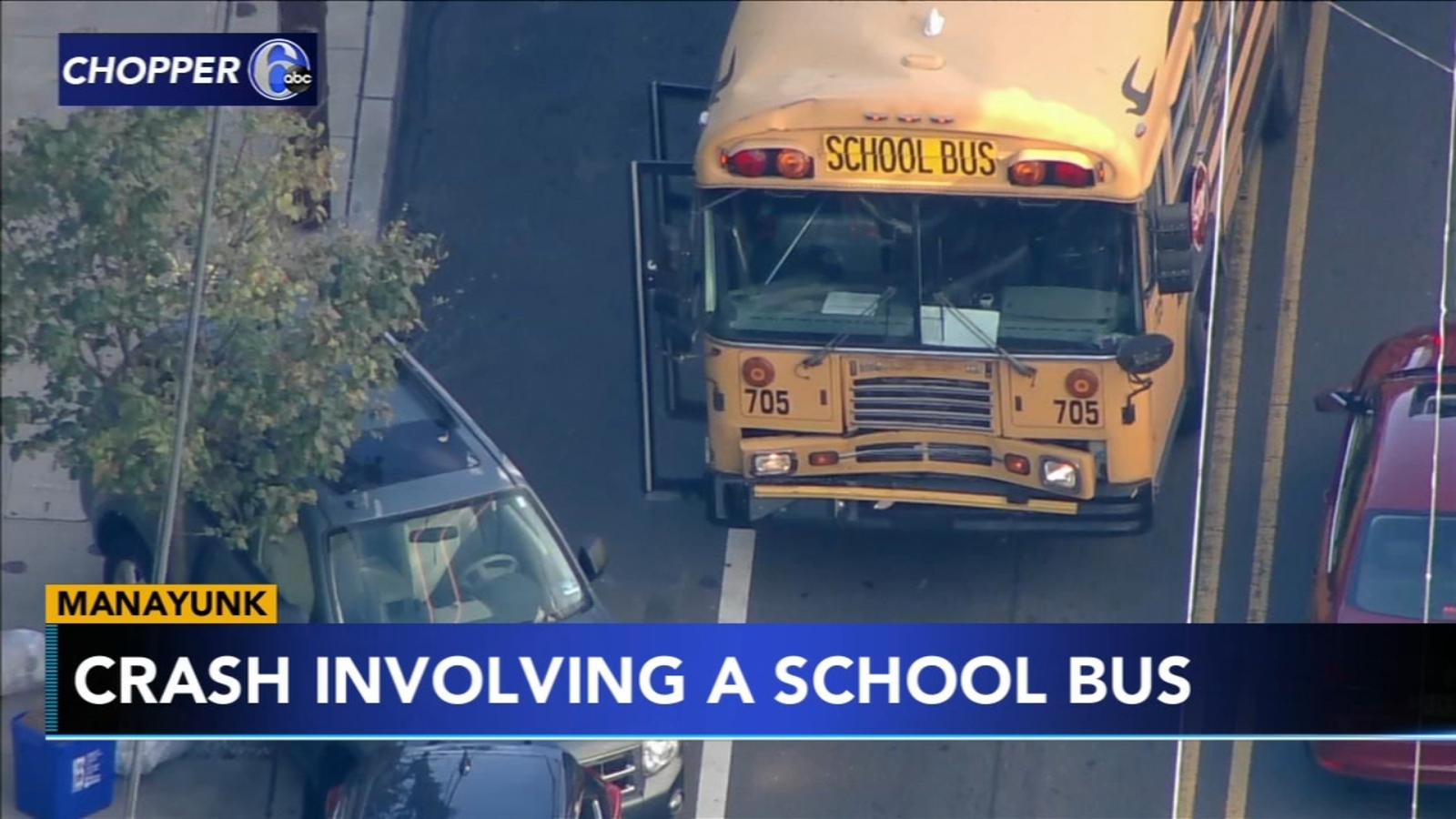 Philly school bus crash: Several vehicles collide in the Manayunk ...