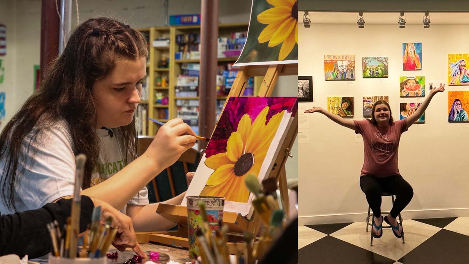 South Jersey teen with autism uses art to speak volumes - 6abc Philadelphia