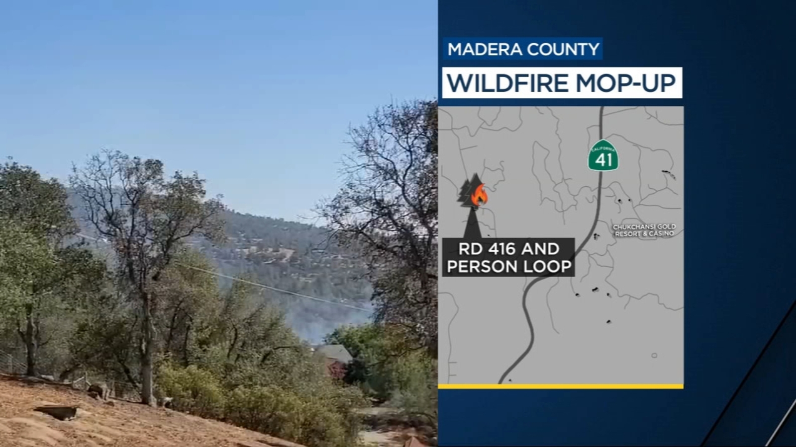 Crews quickly contain wildfire in Madera County - ABC30 Fresno