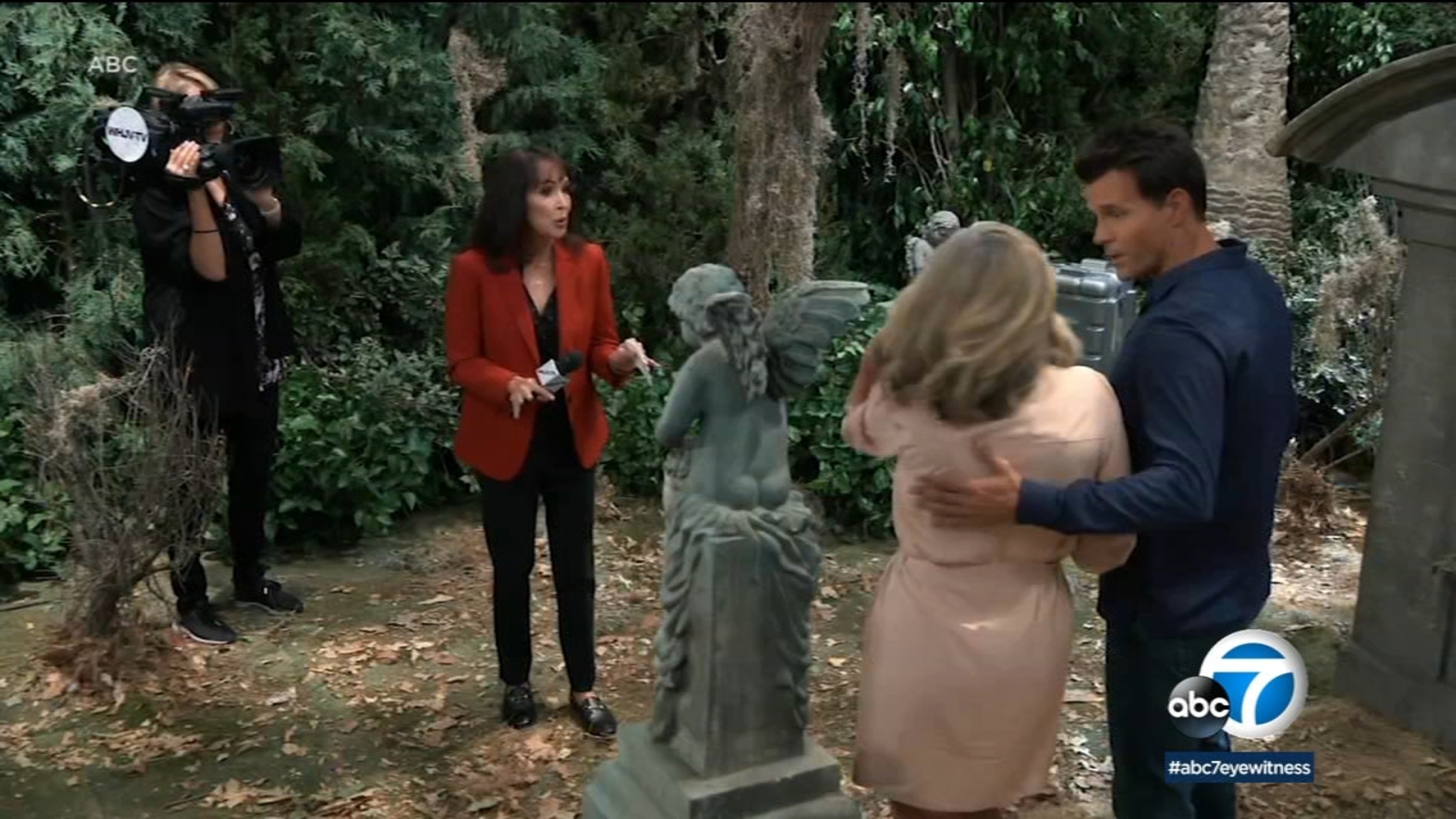 ABC7 anchor Ellen Leyva moonlights on 'General Hospital' with actors ...