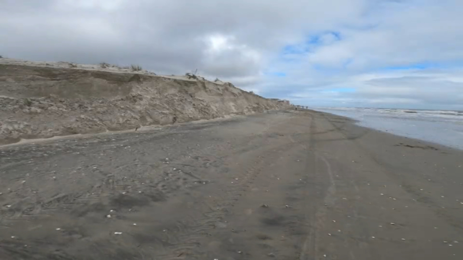 Storm leaves beach erosion at the Jersey shore - 6abc Philadelphia