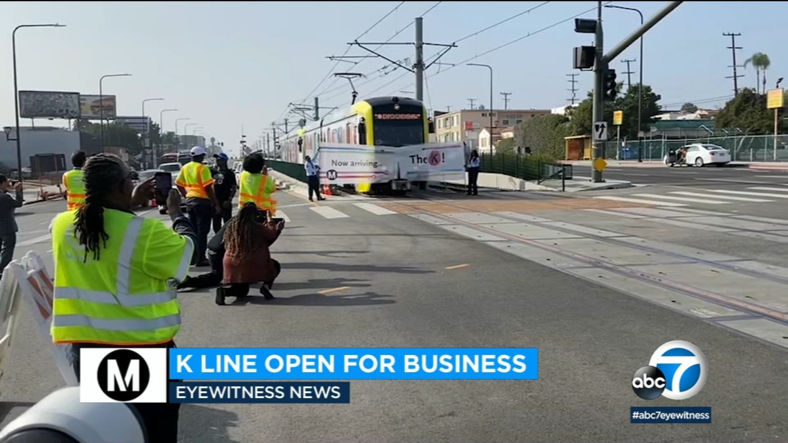 New Metro K Line that connects South LA communities officially open ...