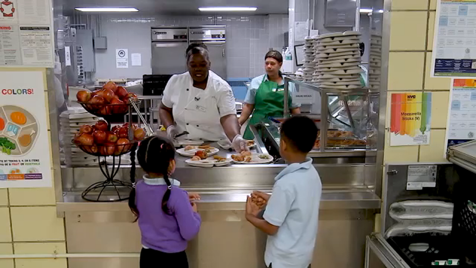NYC school cafeteria worker Valrie Baker honored for decades of service ...