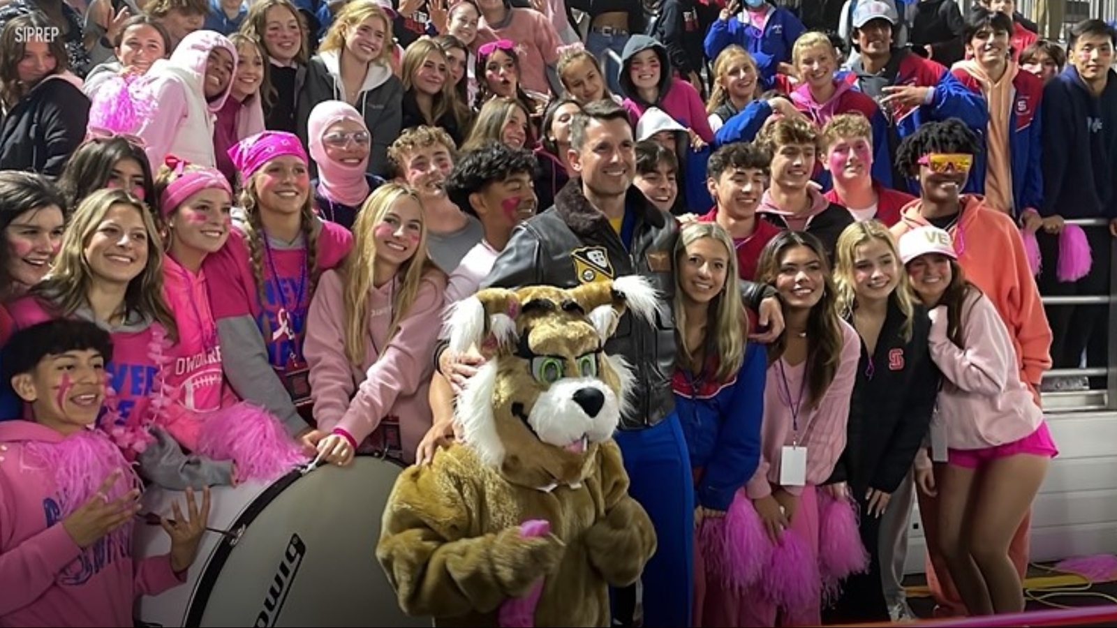 Blue Angel Lt. Scott Goossens visits high school alma mater to inspire ...
