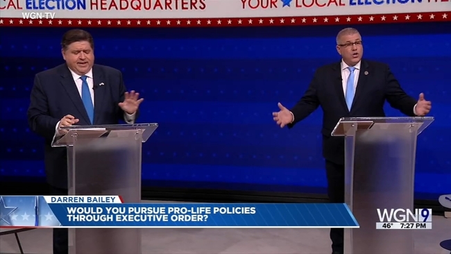 Who Won Pritzker Bailey Debate Illinois Governor Candidates Jb