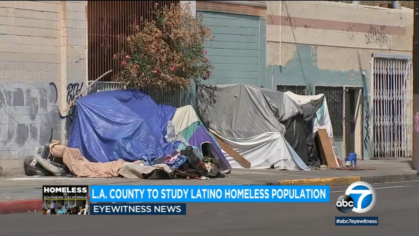 Los Angeles County to study increase in Latino homeless population ...