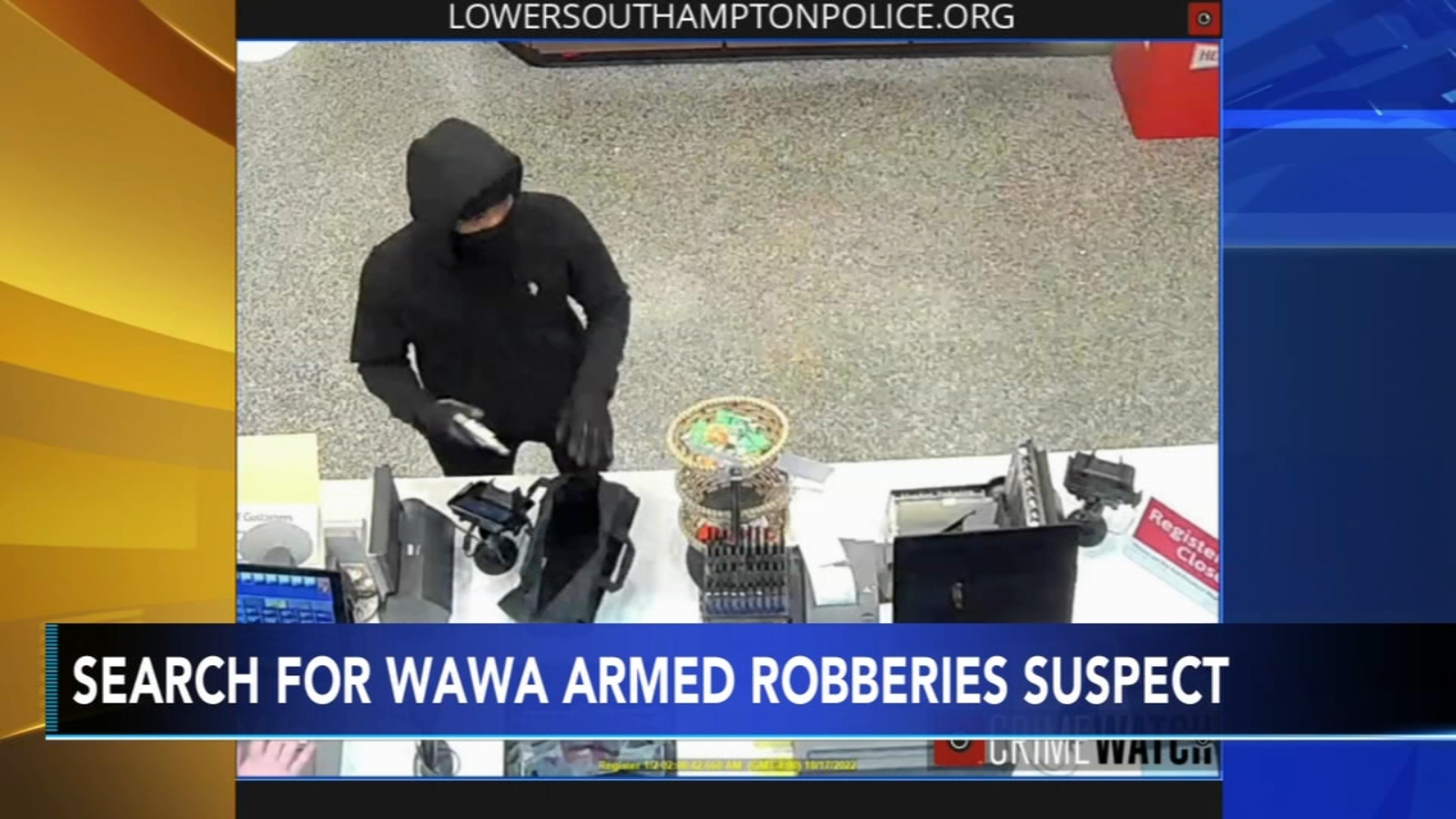 $10,000 reward offered for info on 2 Wawa armed robberies in Bucks ...