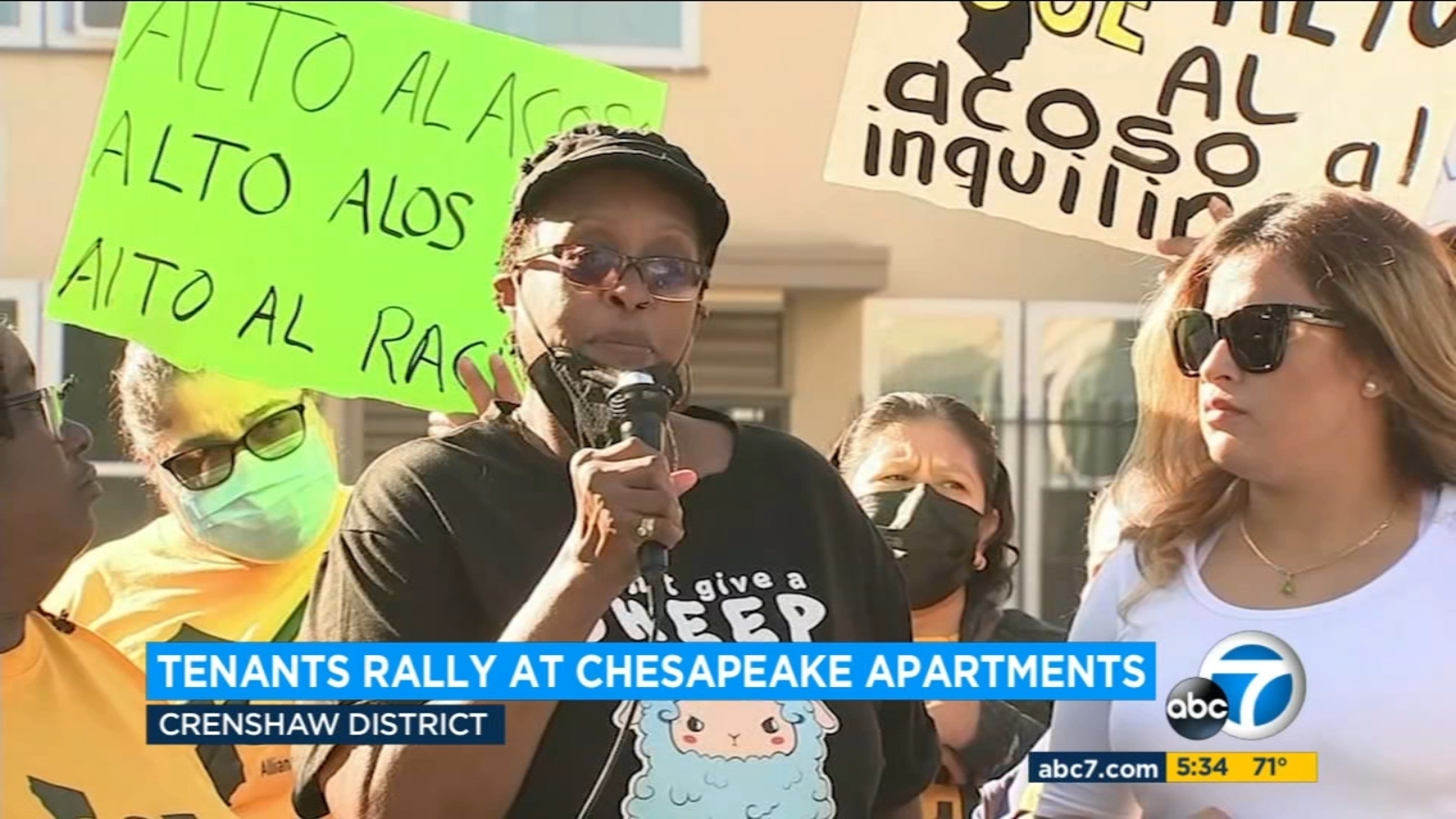 Mold, vermin, raw sewage: Tenants rally at Chesapeake apartment complex ...