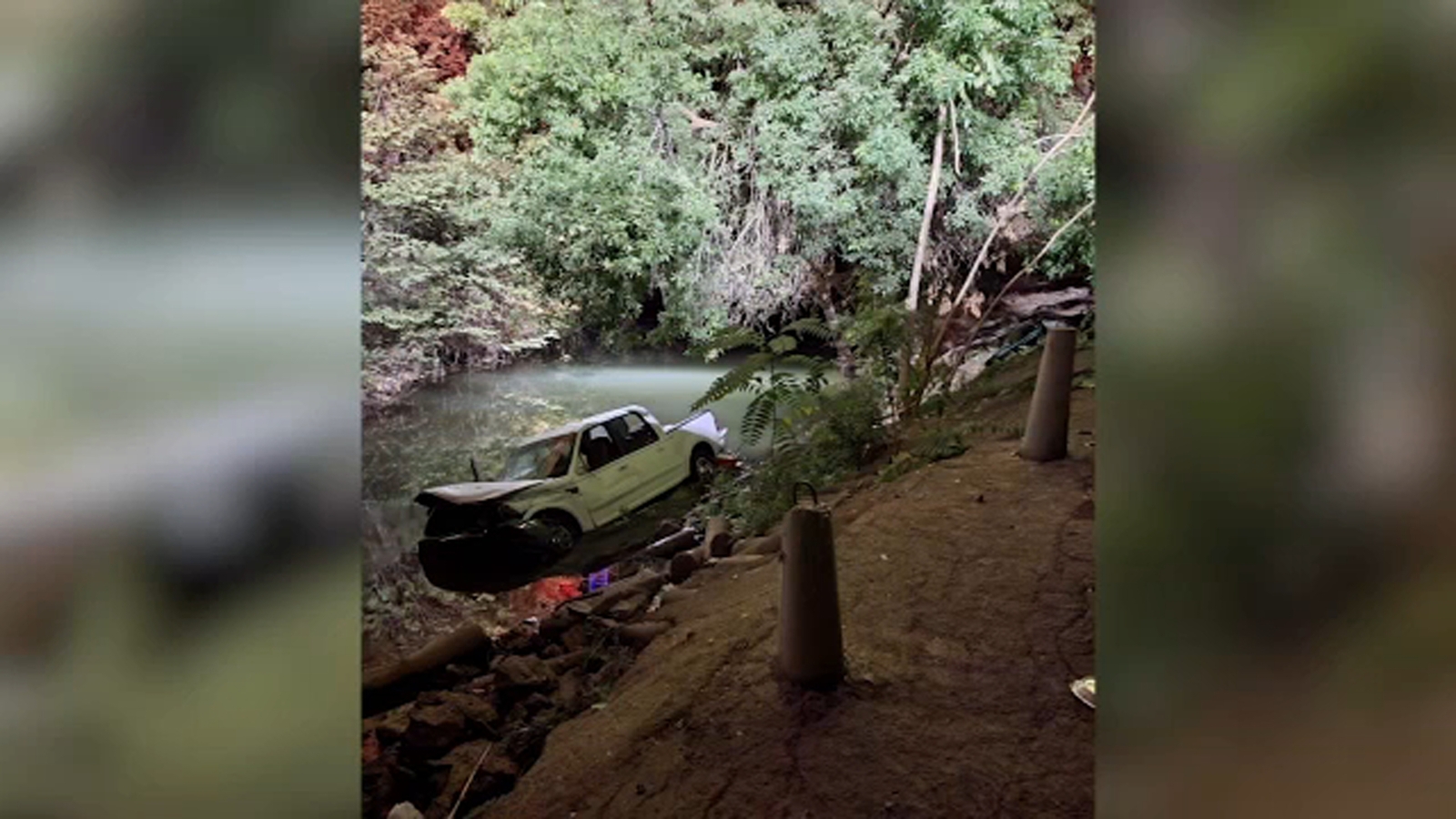 25-year-old man dead after driving off Bear Creek bridge in Merced ...