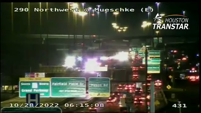 Houston traffic: 1 of 2 passengers hit by truck, killed on Highway 290 ...
