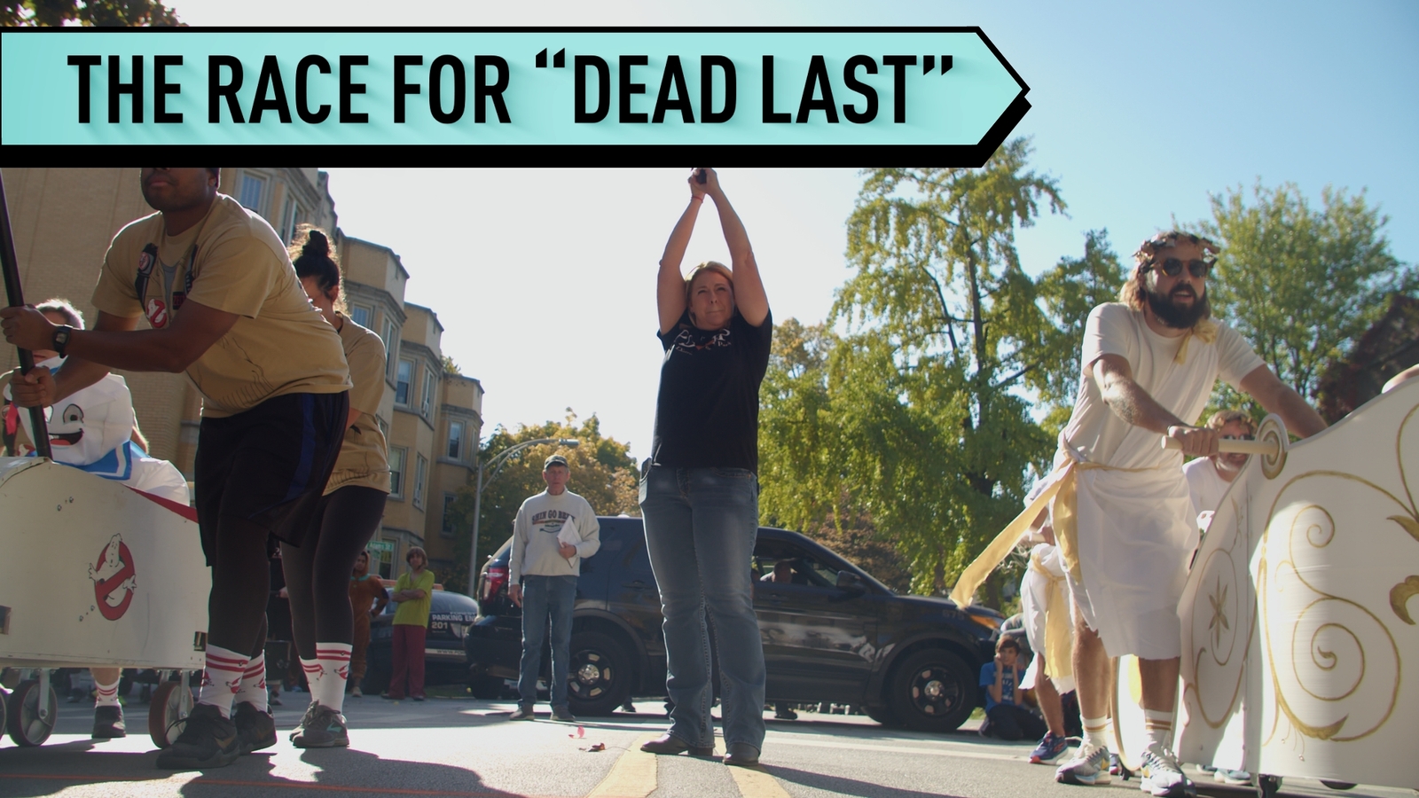 Chicago Suburb Celebrates Halloween With Annual Casket Race For 'dead ...