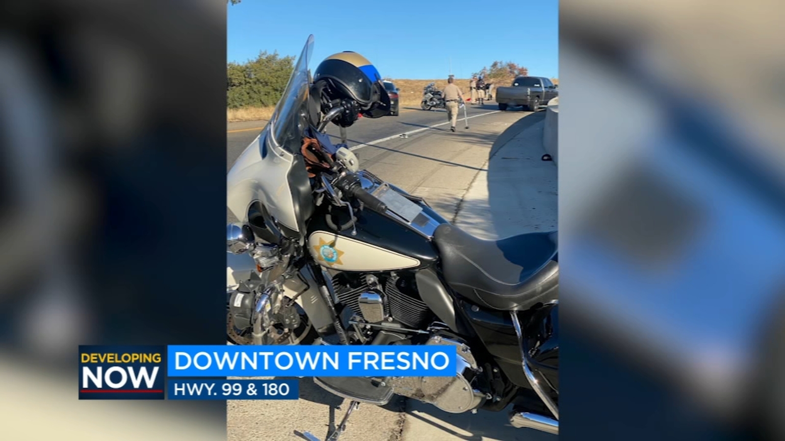 Pedestrian struck on State Route 99 connector ramp to eastbound State ...