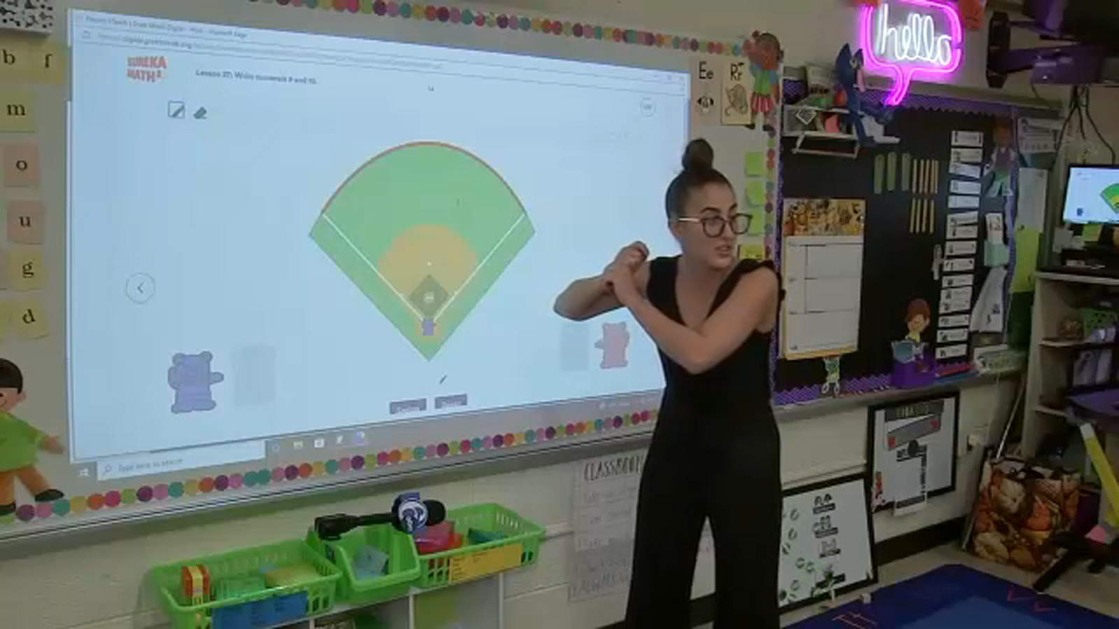 Sewell, New Jersey kindergarten teacher's World Series math lesson a ...