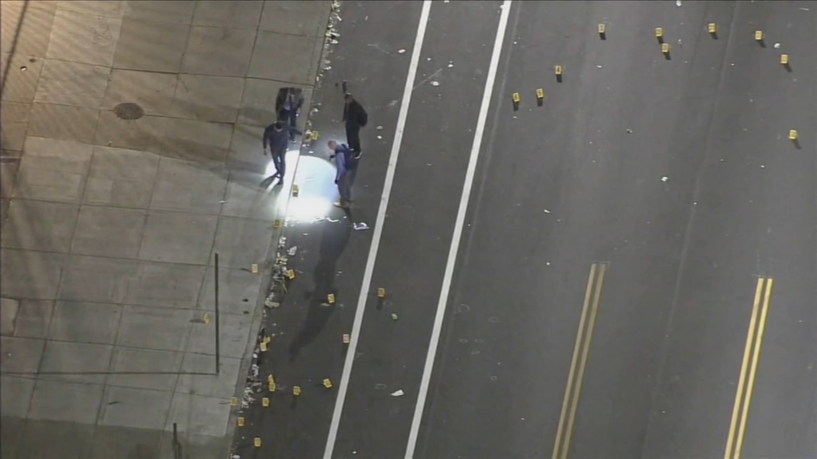 Philadelphia mass shooting: Police searching for gunmen who shot 9 ...