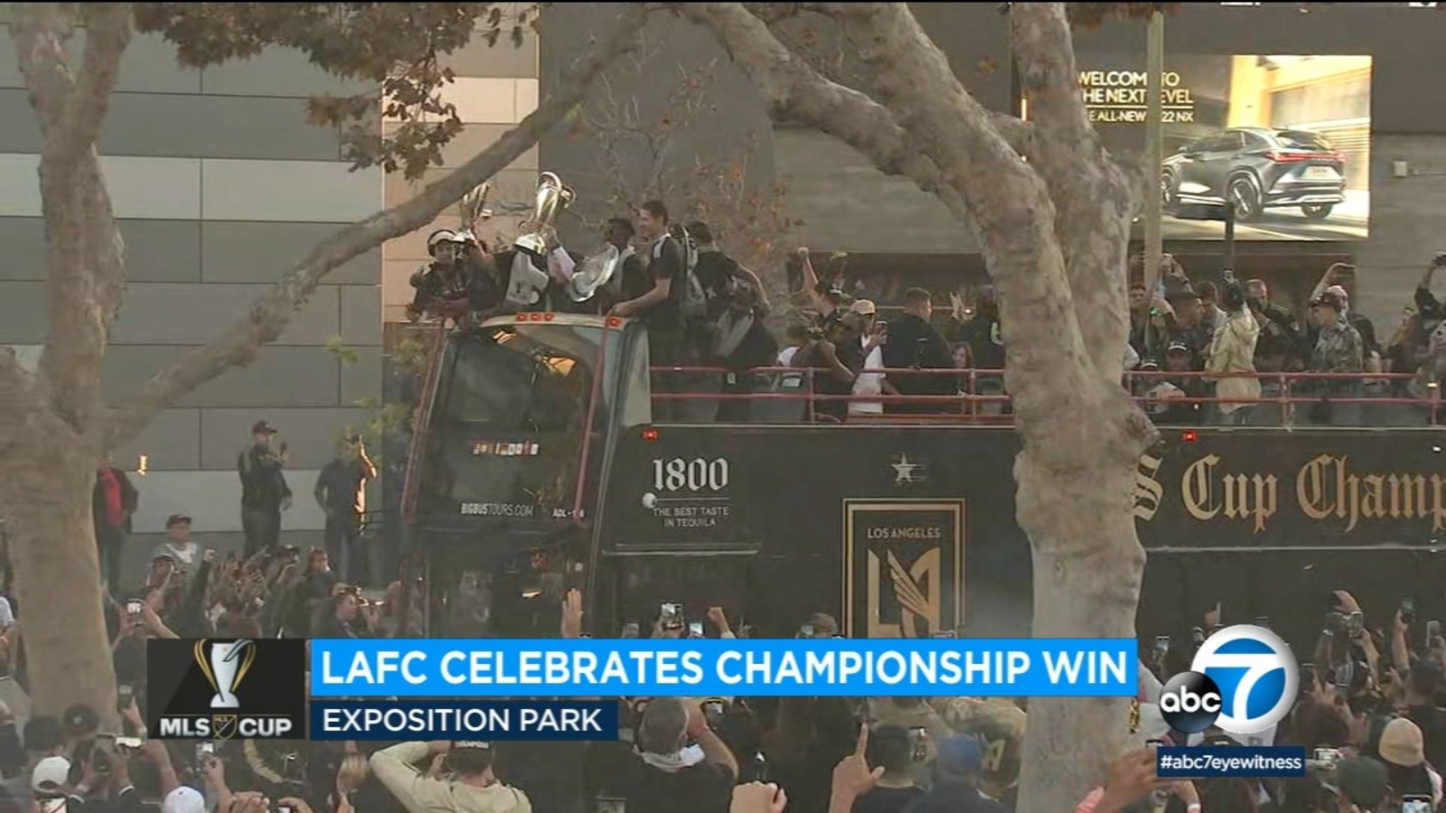 LAFC celebrates MLS Cup win: Thousands of fans gather in Los Angeles to ... LAFC celebrates MLS Cup win: Thousands of fans gather in Los Angeles to ...
